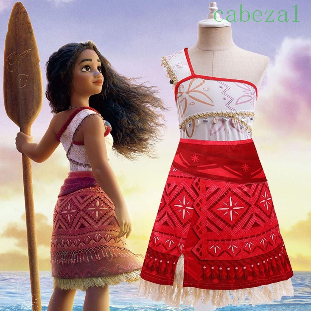 CABEZA Moana 2 Cosplay Dress, Halloween Movies Moana Cosplay Costume ...