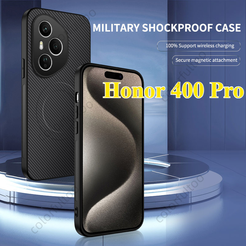 Honor400 2025 Cellphone Casing For Honor 400 Pro 400Pro 400Lite 4G 5G Carbon Fiber Texture ...