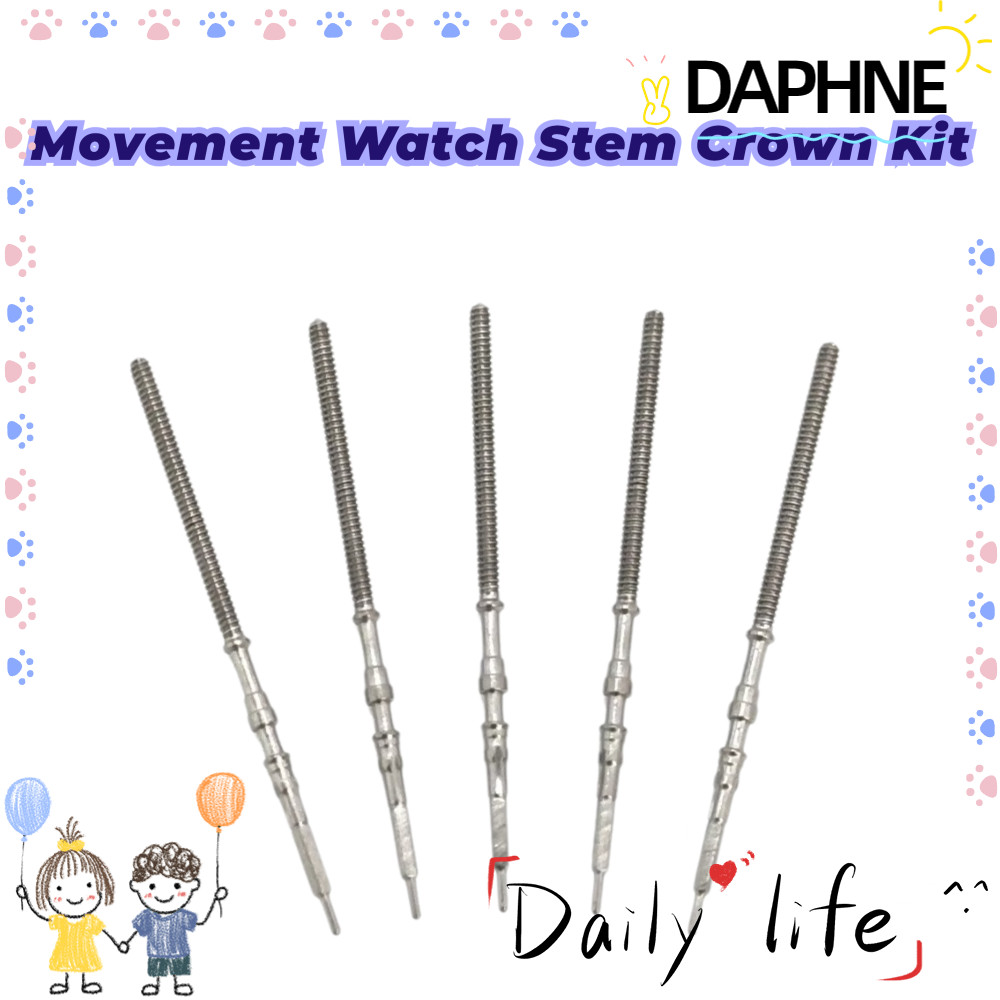 DAPHNE-HOME 5pcs Movement Watches Stem Spare, Steel Watch Parts ...