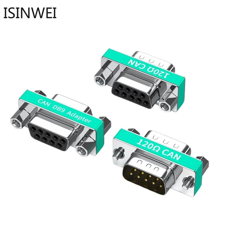 1% Accuracy DB9 Male To Female Conversion Pug CAN Bus Conversion Head Serial Port Built-in 120 ...