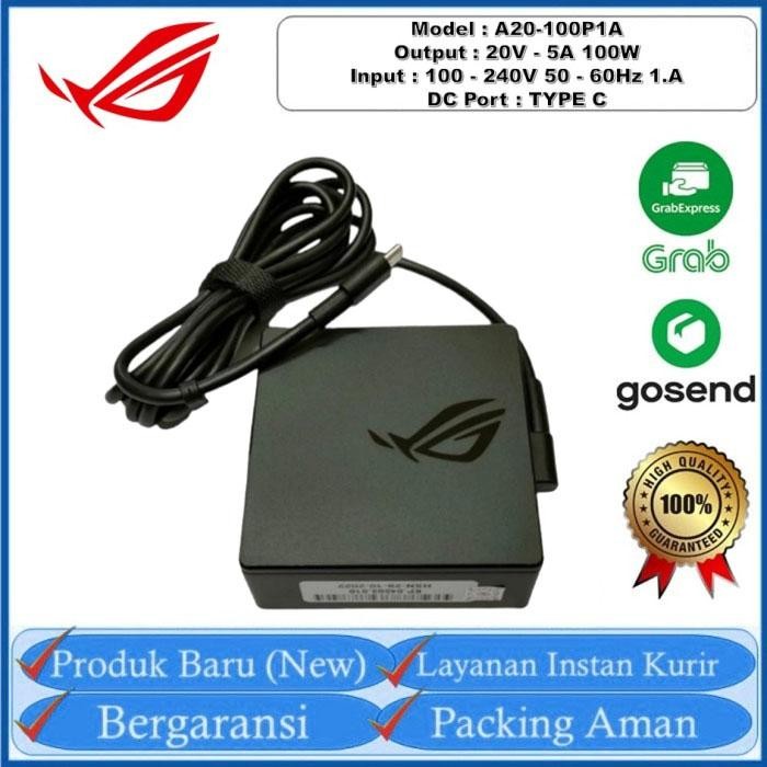 Asus ROG Flow X13 GV301 Z13 GZ301 - 20V 5A USB Type C Charger Adapter ...