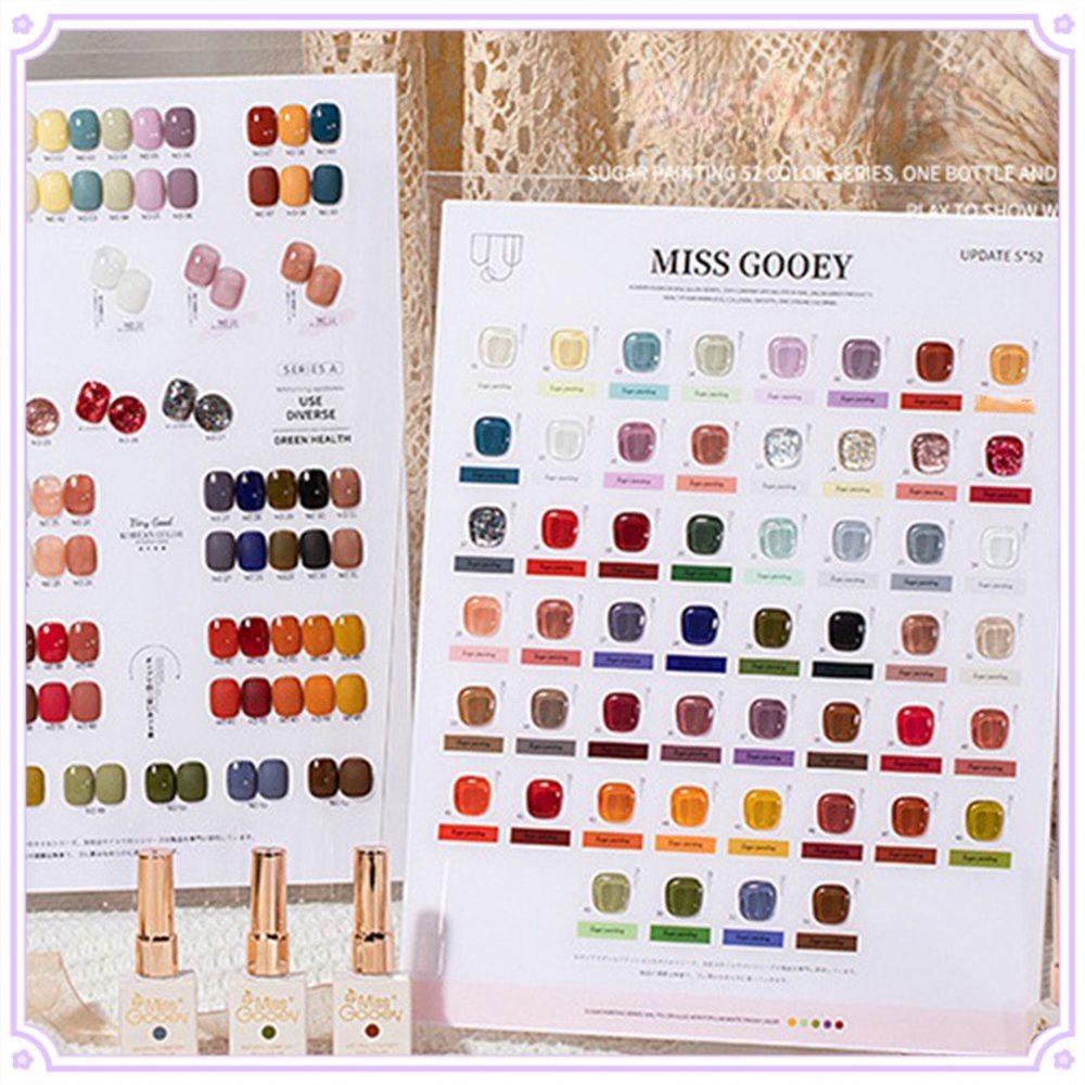 MISS GOOEY Summer Nail Fashion Trend High Speed Drying Manicure Vibrant ...