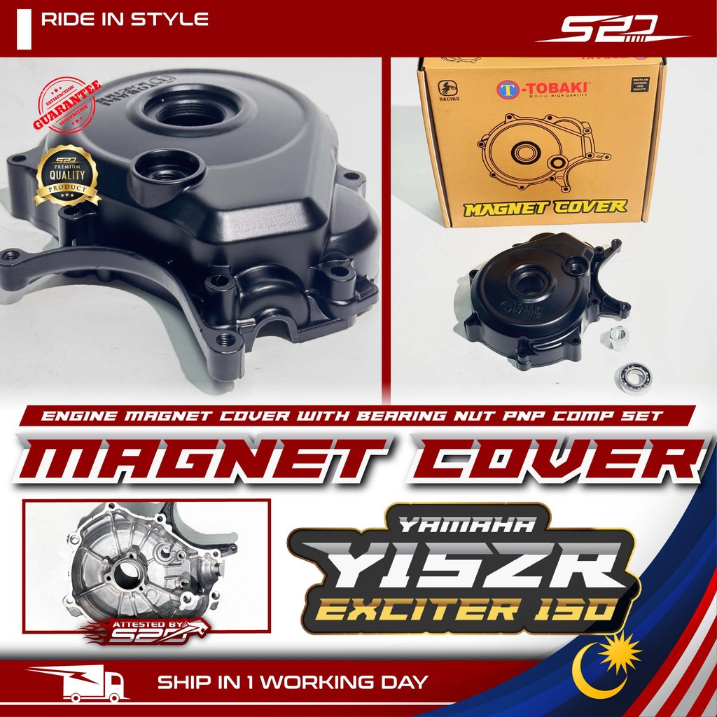 Magnet Cover TOBAKI Racing Y15 Y15ZR EXCITER 150 Engine Magnet Cover ...
