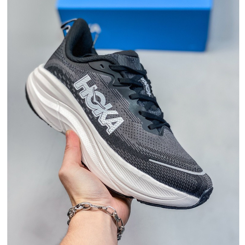 HOKA Skyflow Lelaki dan wanita Kasut larian kusyen profesional，kasut ...