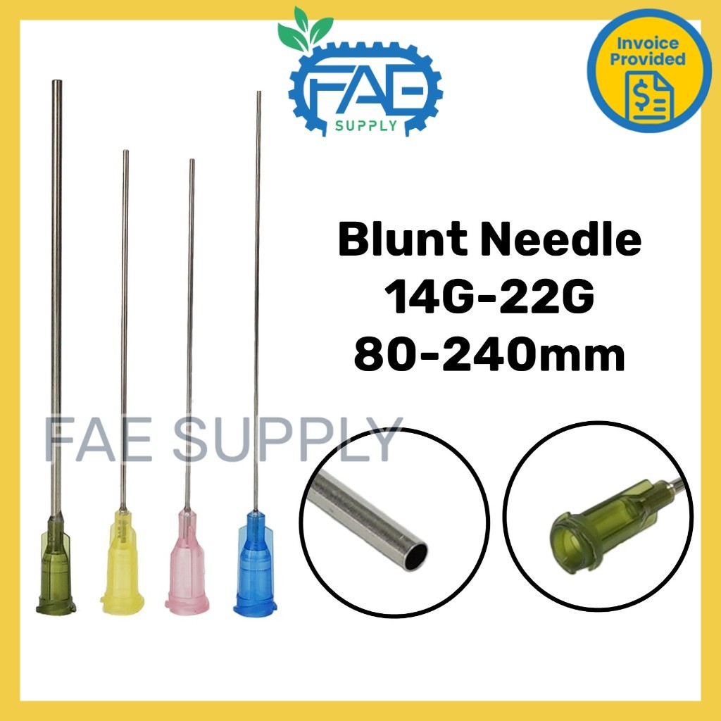 Glue Dispensing Needles Blunt needle 14G 18G 19G 20G 22G 25G length 100 ...