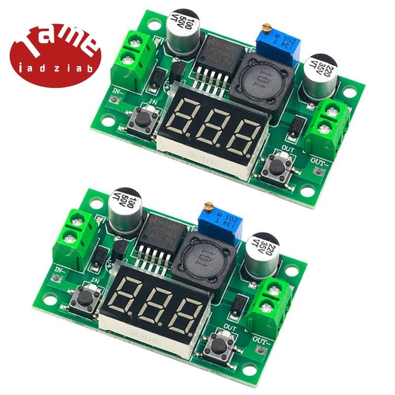 2Pcs LM2596S Adjustable DC-DC Step-Down Power Supply Regulator Module 4.0-40V to 1.25-37V 3A ...