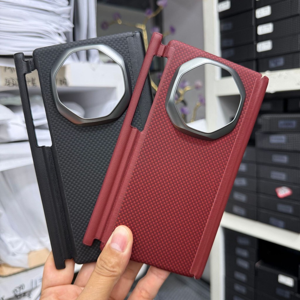 Applicable to Huawei Mate XT Kevlar mobile phone casing dual-axis ...