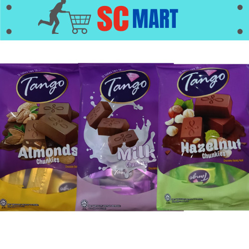 [SC] Tango Chunkies (Saver Pack) 60gm (Almond/ Milk/ Hazelnut) | Shopee ...