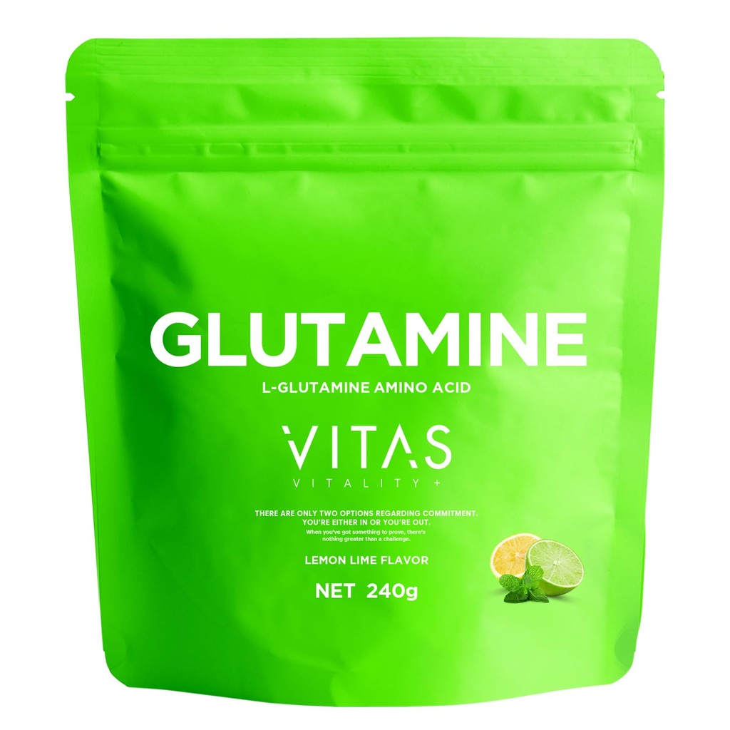 VITAS Glutamine Lemon Lime Flavor Made in Japan Powder 240g | Shopee ...