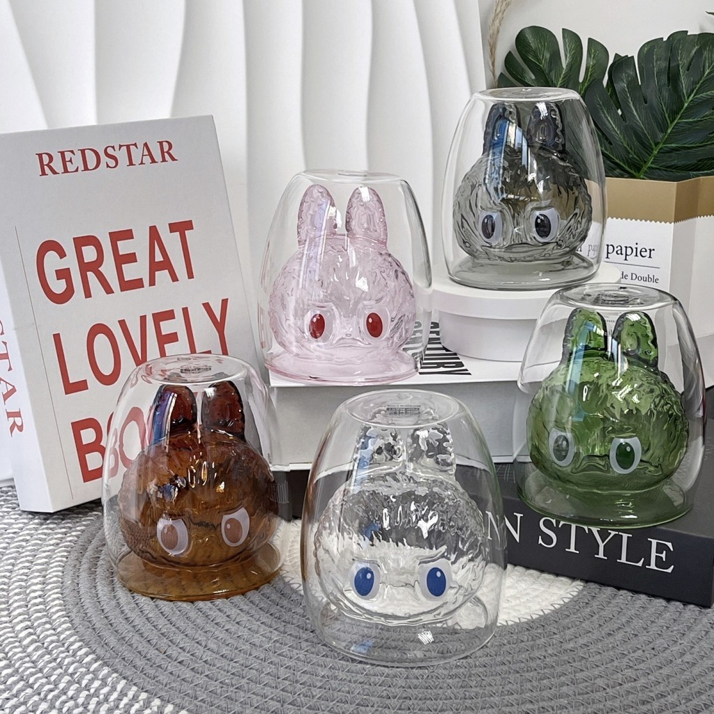 THE MONSTERS-CHEERS Series Double Glass Cup Mystery Box LABUBU | Shopee ...