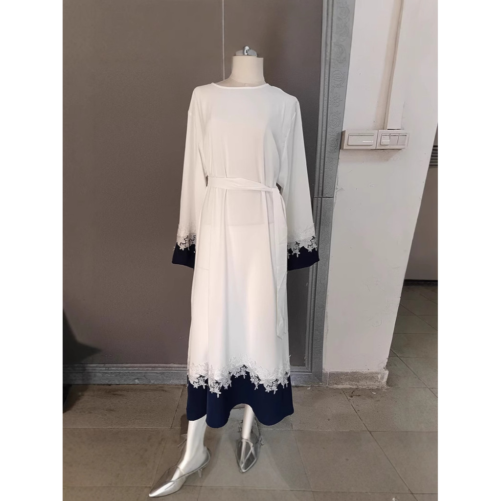 Muslim Robe Middle East Traditional Costume Dress Simple Skirt | Shopee ...