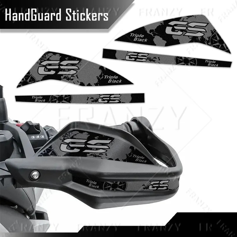 Motorcycle HandGuard Stickers Decals Waterproof For R1250GS ADV R 1200GS Adventure XR F850/750 ...