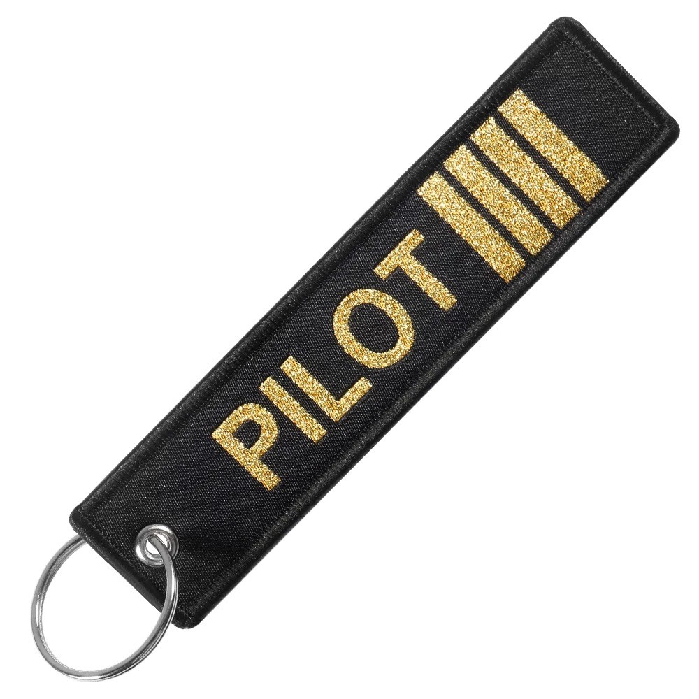 Golden PILOT Pilot Aviation Gift Keychain Pendant | Shopee Malaysia
