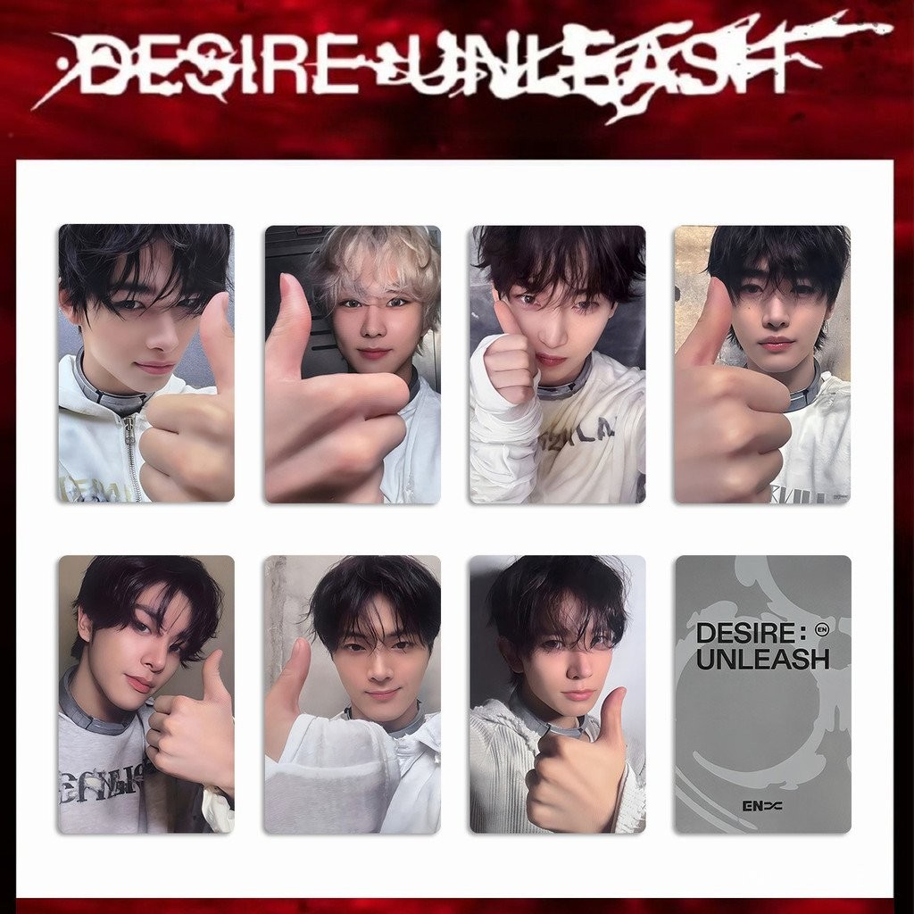 ENHYPEN Photocard DESIRE UNLEASH Merchandise Album Card SHOWCASE ...