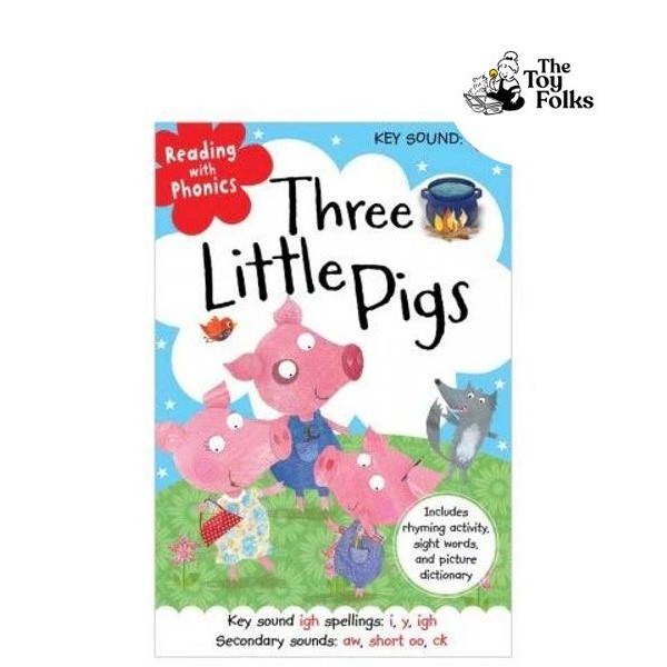 Make Believe Ideas Reading With Phonics Three Little Pigs Shopee Malaysia