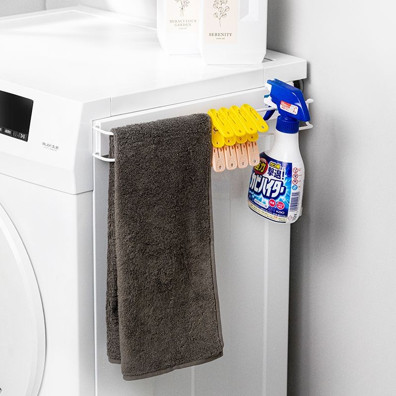 Perforation-Free Magnetic Towel Rack Bathroom Towel Bar Wall-Mounted ...