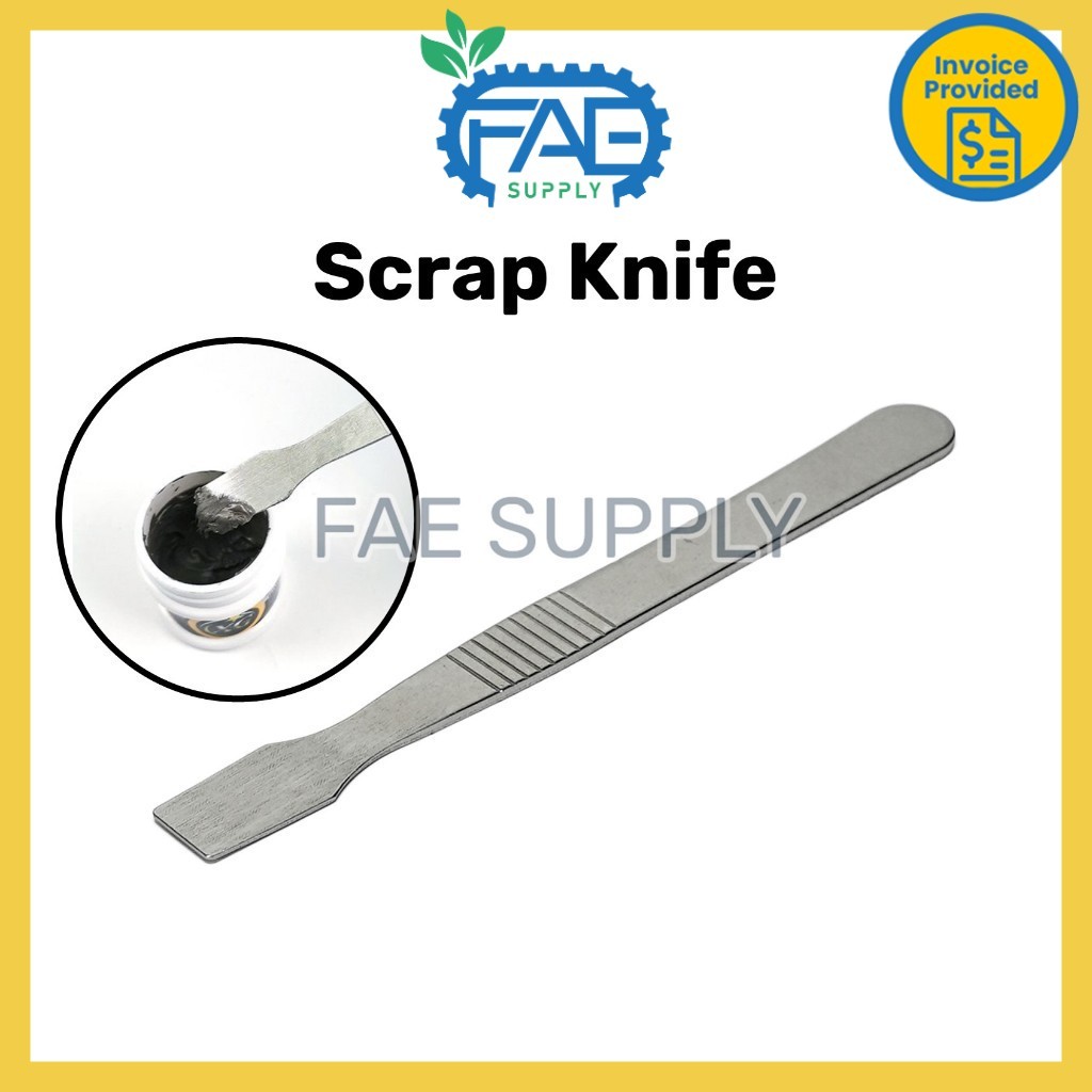 Tin Scraper Knife Thermal Paste Scrap Stainless Steel Scrap Knife ...