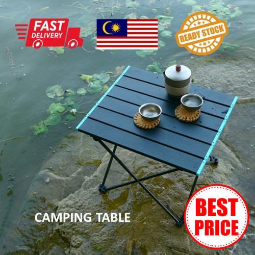 Meja Lipat Meja Picnic Outdoor Aluminum Camping Table Fordable Portable ...