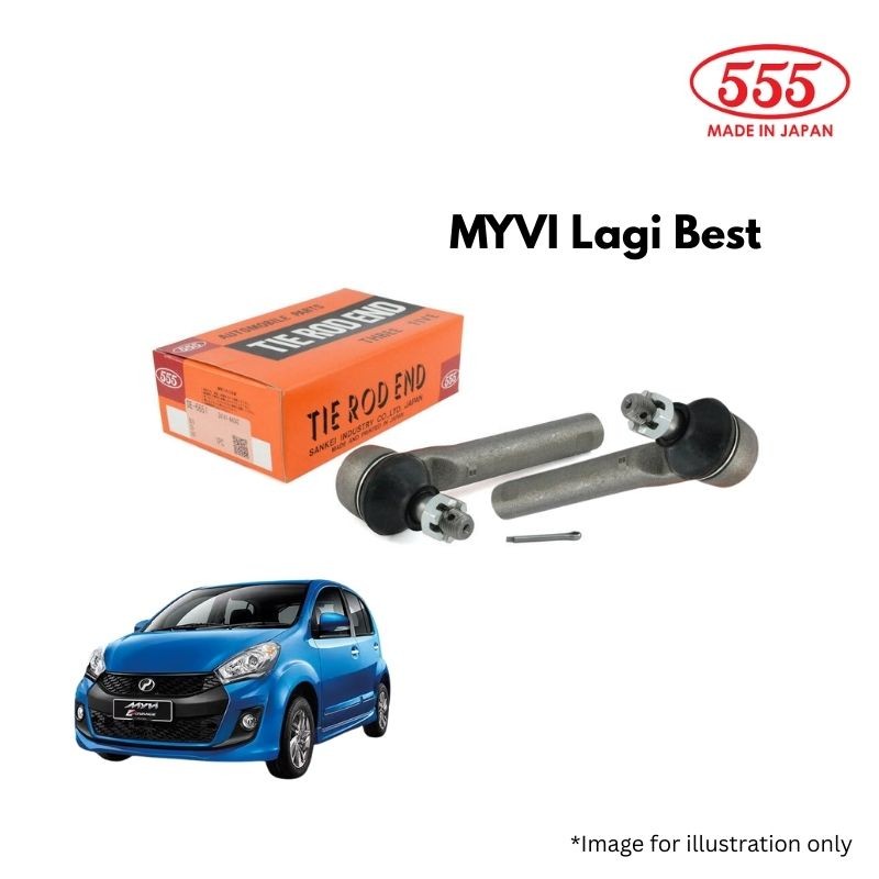 555 JAPAN PERODUA MYVI LAGI BEST TIE ROD END SET (SE-3371) | Shopee ...