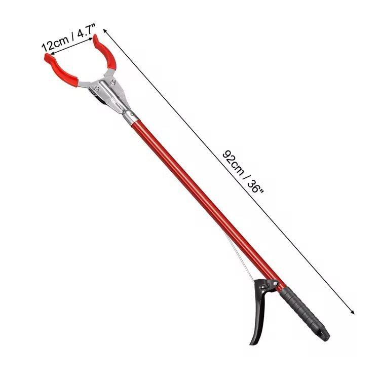 Rubbish Pickup Tools (92cm) Helper Stick Metal Pick Up Tool Pickup Long ...