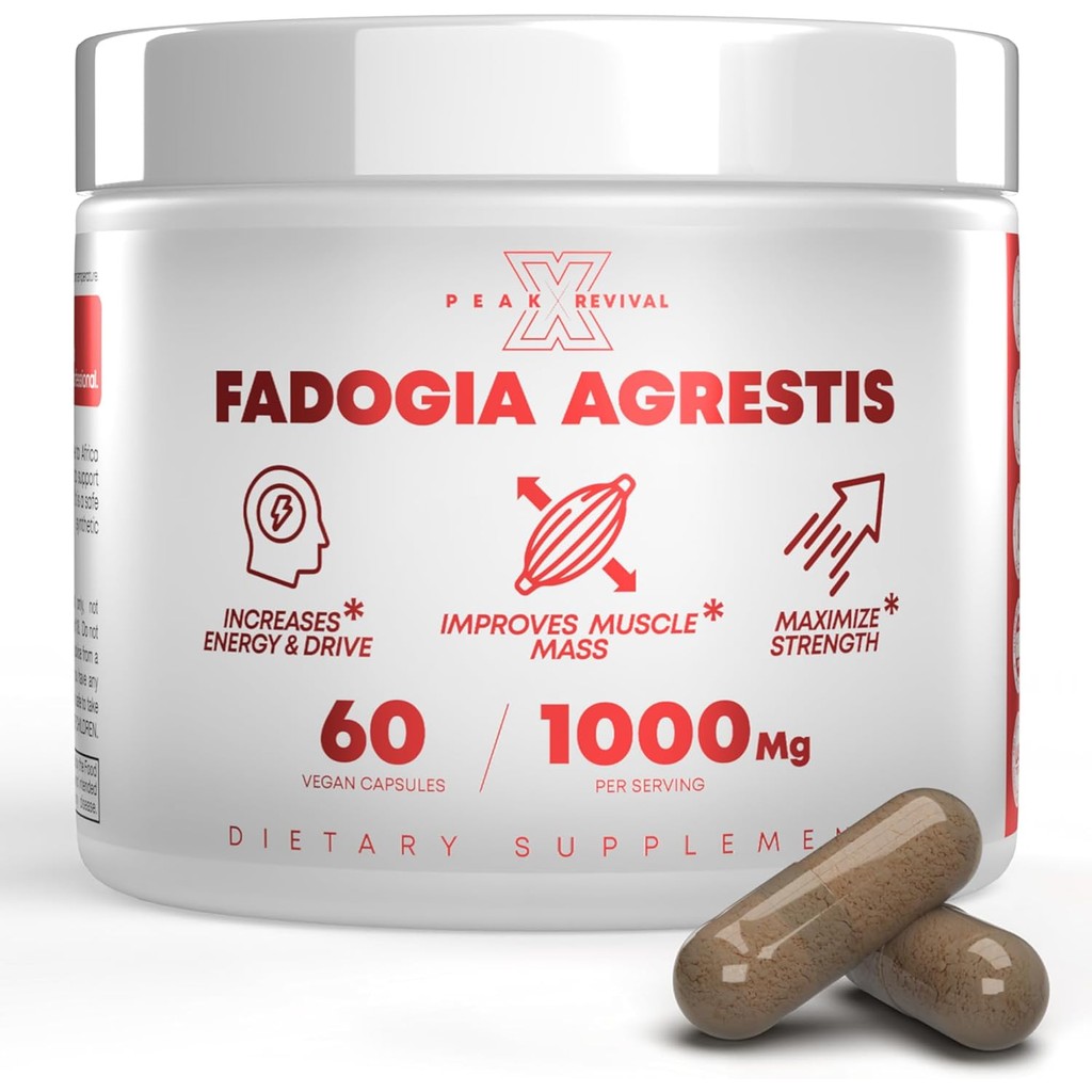 Fadogia Agrestis 1000mg Per Serving Supplement - Potent Extract to ...