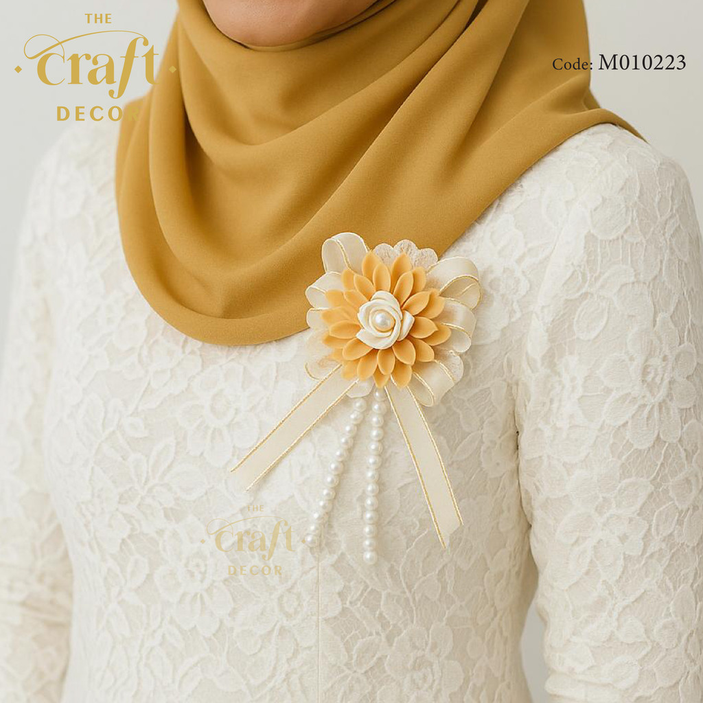 The Craft Decor Flower Lace Rosette *1pc | Kahwin Bunga Dada | Bunga ...