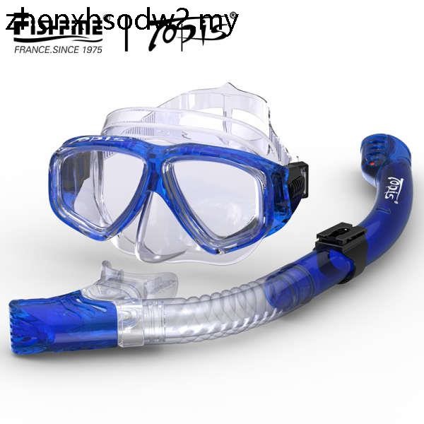 Snorkeling Sambo Mask Equipment Anti-Fog Myopia Diving Goggles Full Dry ...