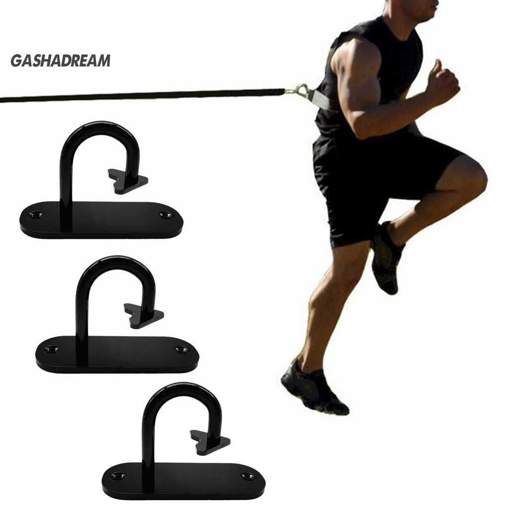 (gashadream) Iron Fitness Hook Heavy-duty Resistance Band Hook 3pcs ...