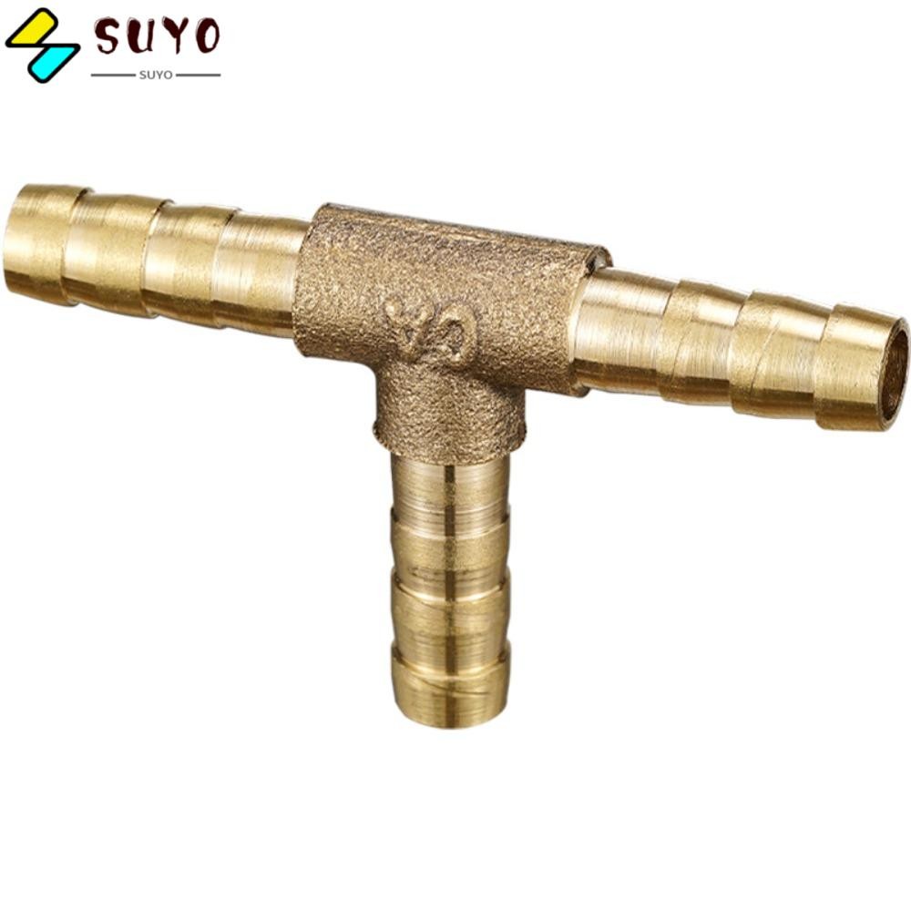 SUYO Barb Splicer Fitting, 1/4" 5/16" 3/8" 1/2" 5/8" 6mm 8mm 10mm 12mm ...