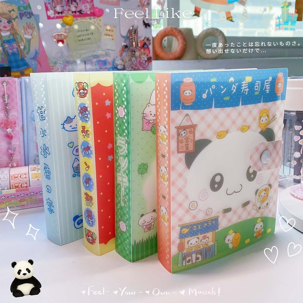 [HARU] A6 Cartoon Series Storage Album Korean Sticker Storage Photocard ...