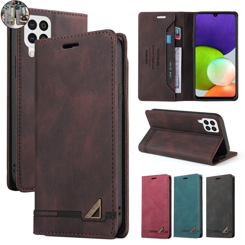 NC Hot Casing! Samsung A02S A03S A12 A22 A32 A36 A52 A54 A56 A72 Casing Flip Stand Leather ...