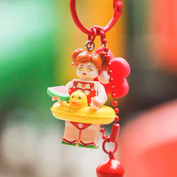 lego keychain heart lego keychain lego love keychain Pada masa yang ...