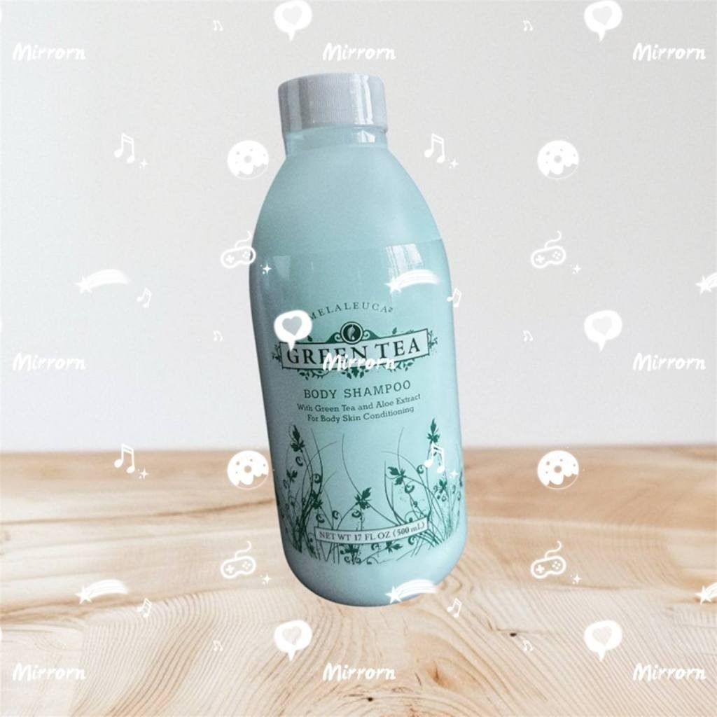 Melaleuca Green Tea Body Shampoo / Rose Body Shampoo (500ml)(PUMP sold ...