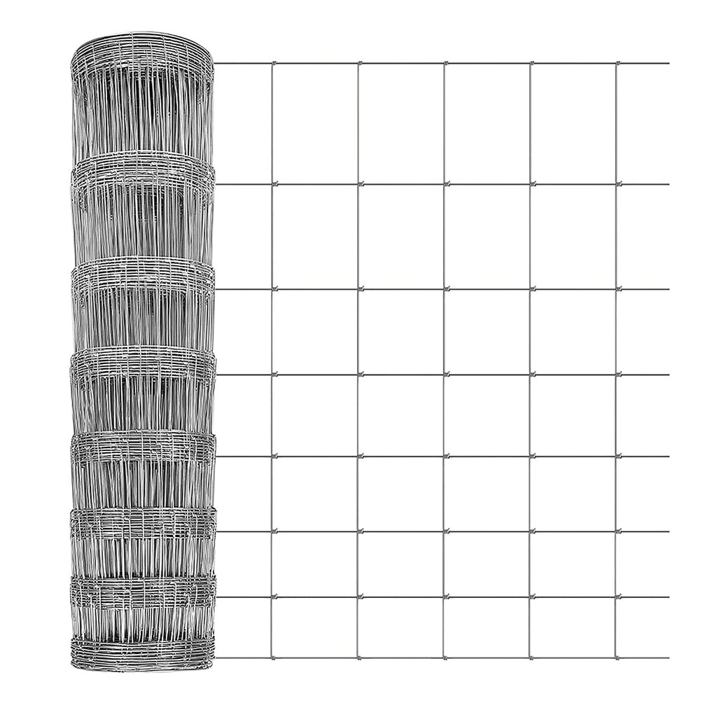 Wire Stock Fence Roll 80cm x 50m Pig Lamb Sheep Dog Livestock Farm ...