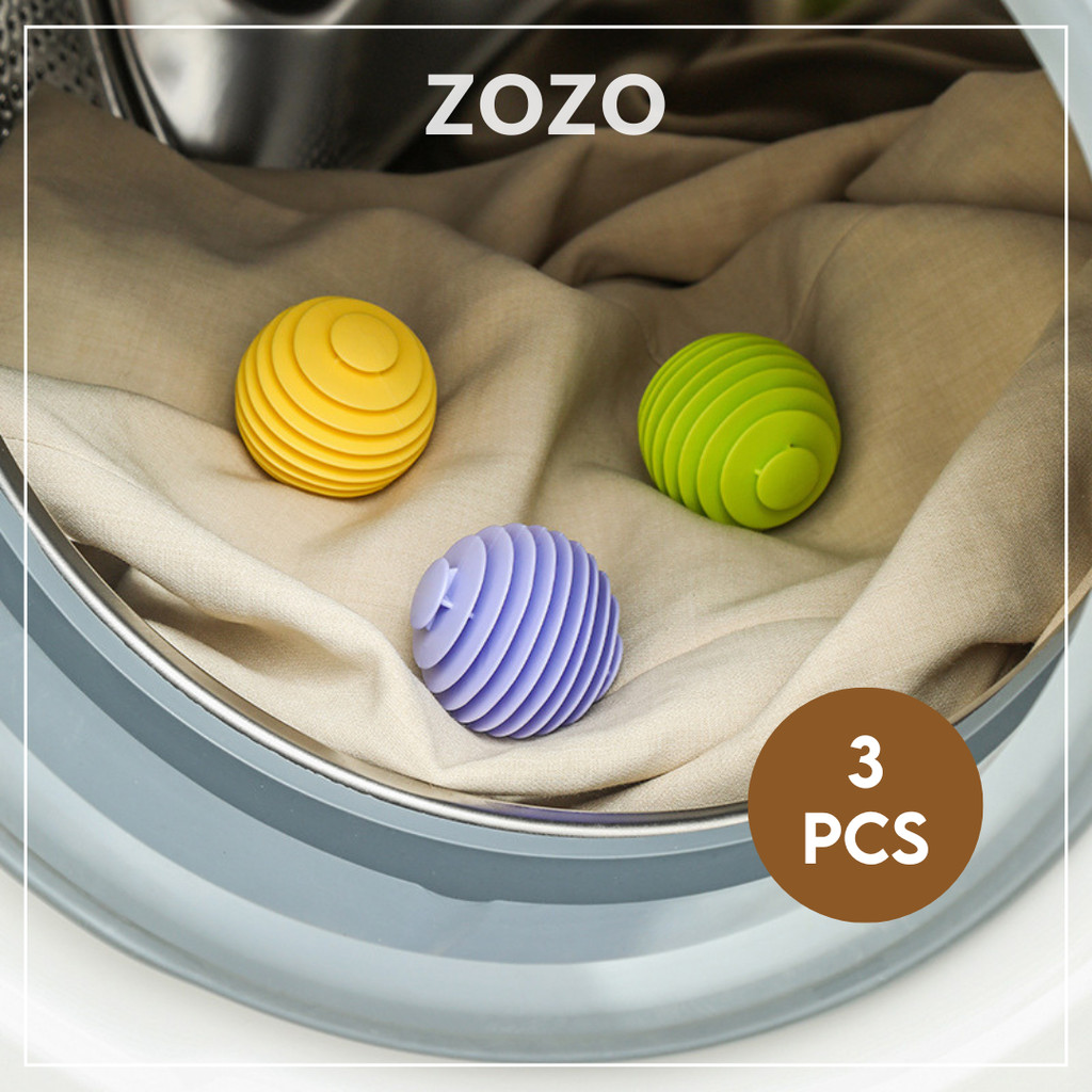 MESIN KOZO Laundry Ball Rubber Ball Washing Machine Clothes Washer ...