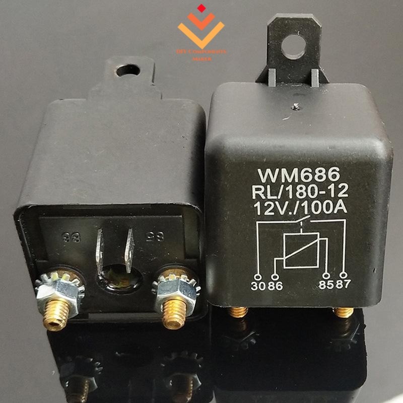 High Current Relay Starting Relay 200A 100A 12V/24V Power Automotive ...