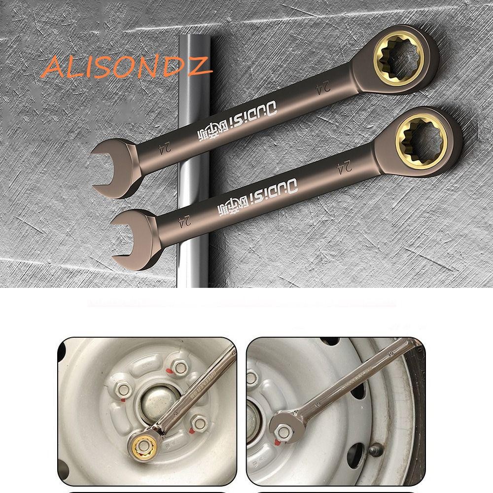 ALISONDZ Ratchet Spanner, Quick Release Adjustable Torque Universal ...