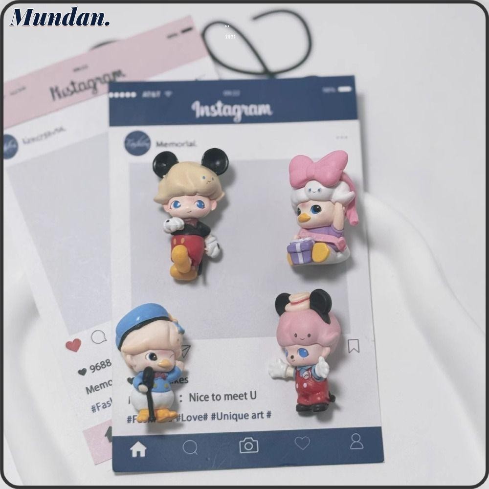 MUNDAN DIMOO Box, POPMART Donald Duck Mini Ornaments, World Series ...