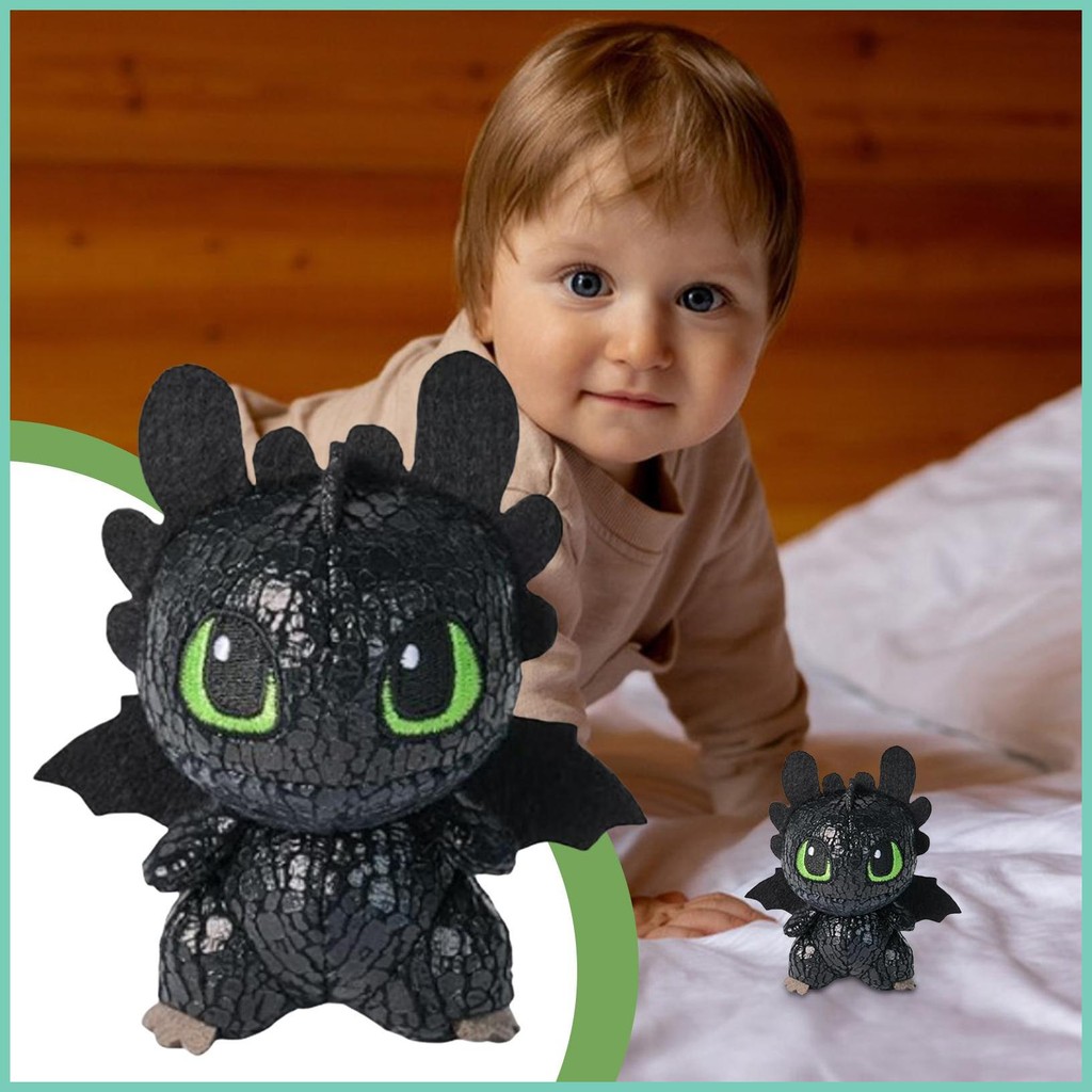 For How to Train Your Dragon Anime Plushie Cute Toothless Figure ...