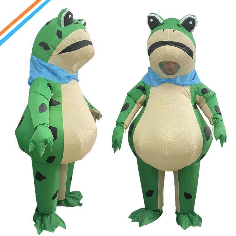 Frog Doll Costume Toad Headgear Clothes Toad Essence Mascot Stall Sale ...