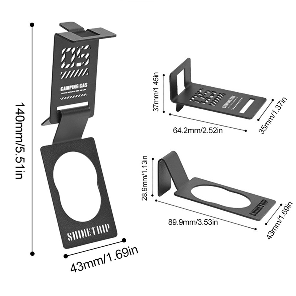 [Oliflica.my] ShineTrip Gas Canister Hanging Hook Stainless Steel ...