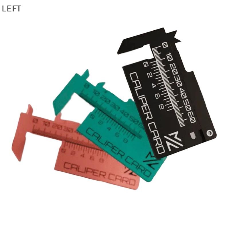 [le] 3D Printed Caliper Card Mini Sliding Vernier Caliper Double Scale ...