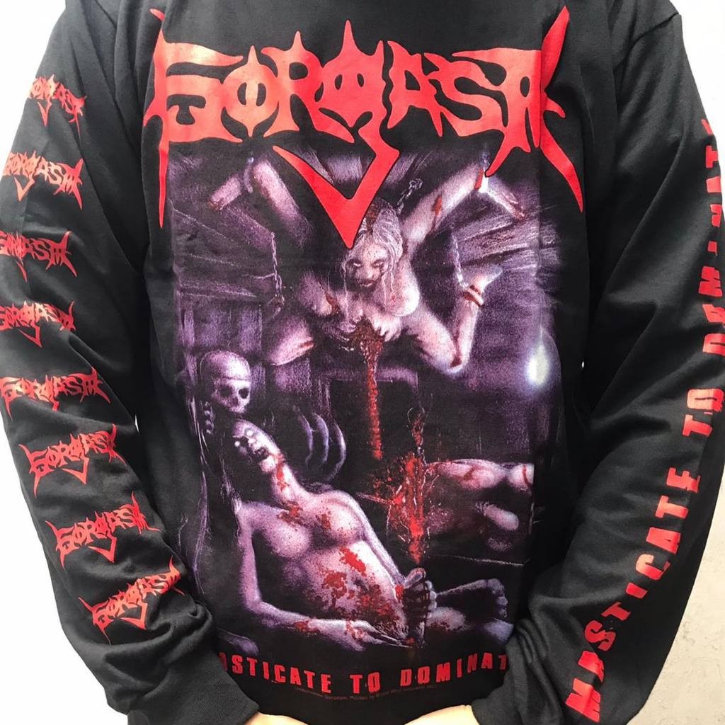 Original Longsleeve Gorgasm - Masticate to Dominate | Shopee Malaysia