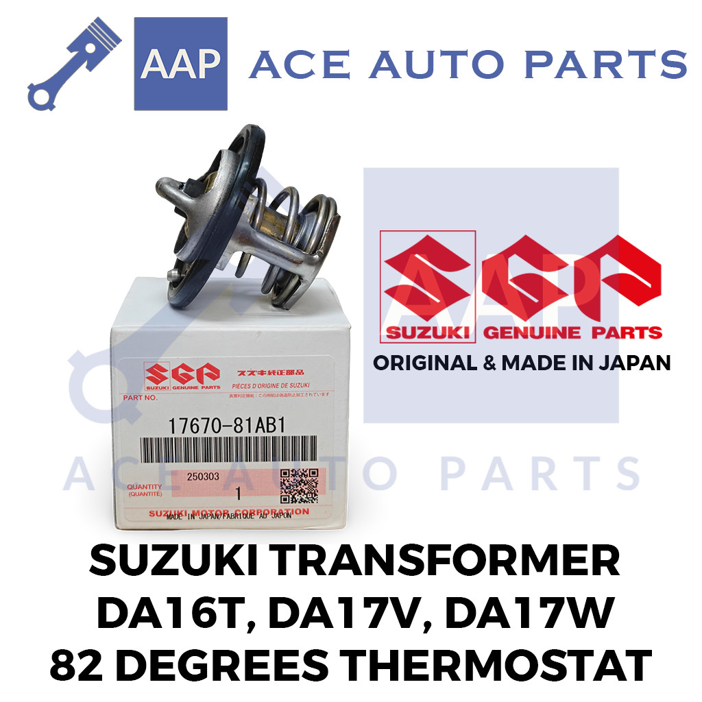 Suzuki Transformer DA16T, DA17V, DA17W 82 Degrees Suzuki Parts Japan ...