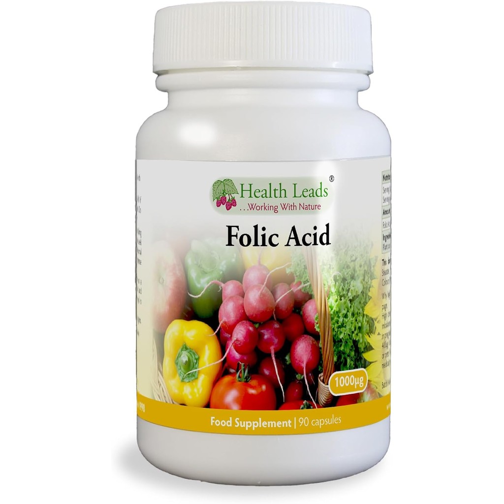 Folic Aci 1000mcg x 90 Capsules, Please See Our 400mcg Version for ...