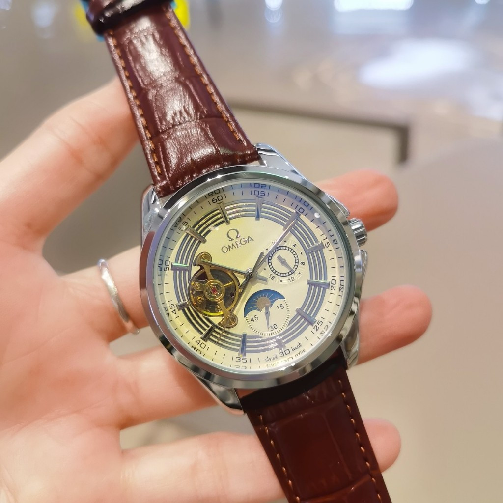 100% Original Jam Tangan Lelaki Full Automatic Machinery Waterproof ...