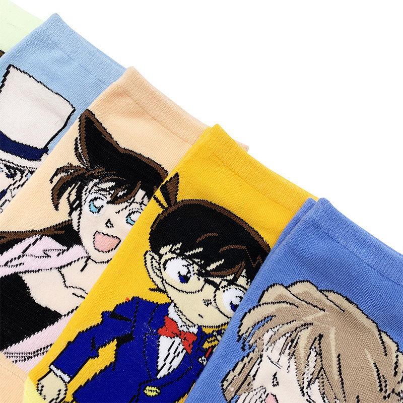 [Ready Stock] 5 Pairs Japanese Anime Cartoon Kudo Shinichi Detective ...