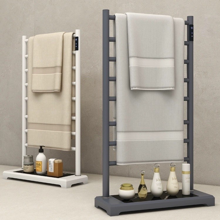 Floor-standing Electric Heating Towel Rack Vertical Smart Toilet ...