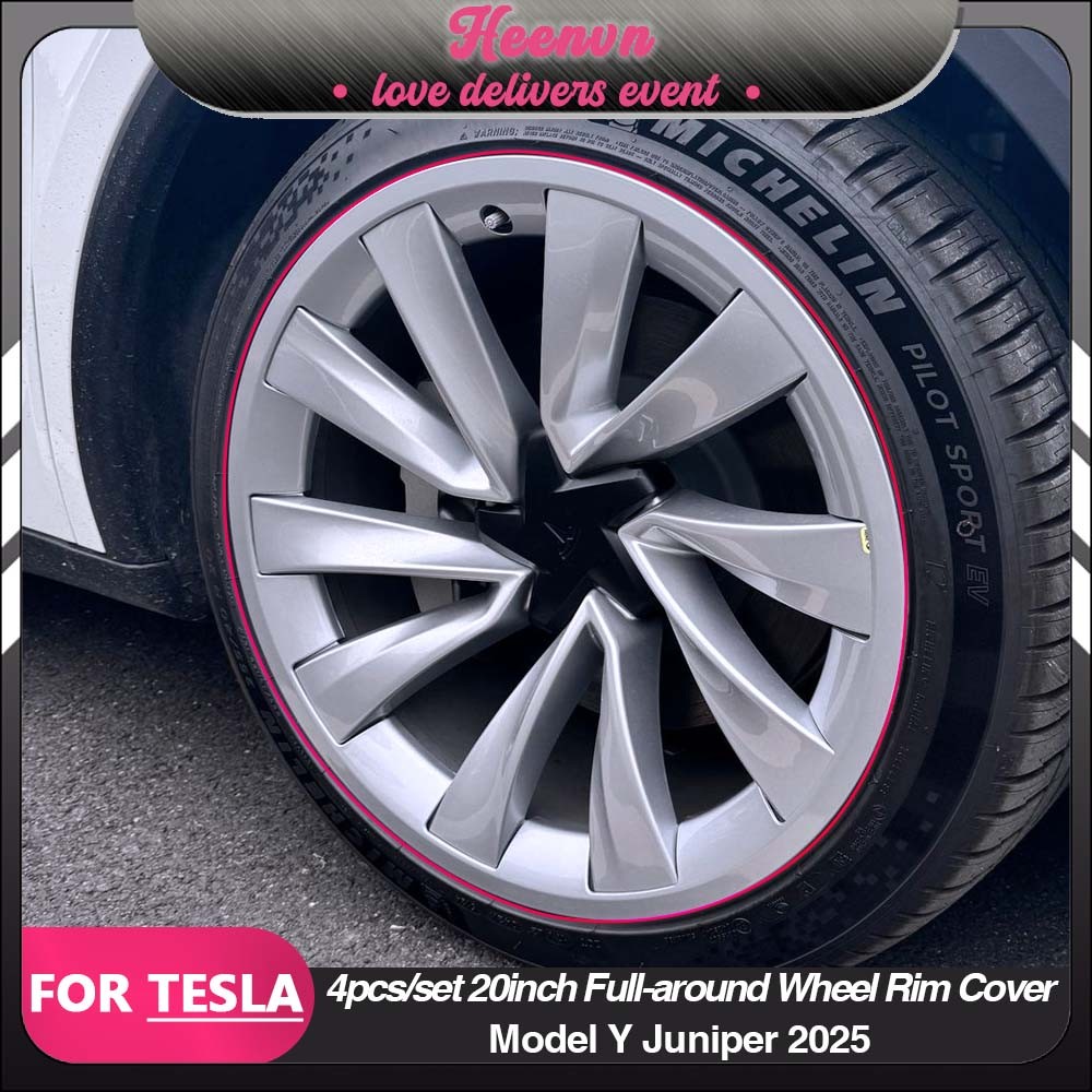 For Tesla Model Y Juniper 2025 20Inch Wheels ABS Rim Guard Rim Car ...