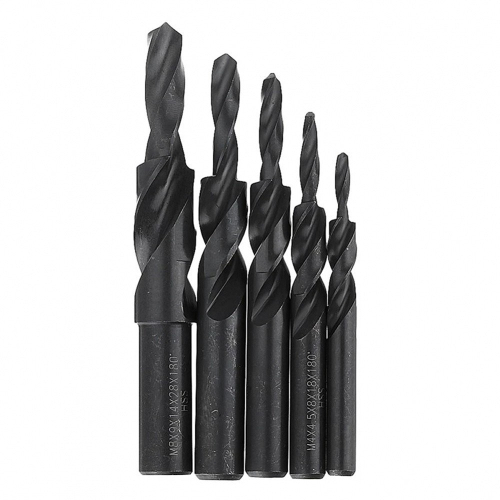 Spiral Step Drill Bit Counterbore Twist Step Drill Bit 90 Drill Bits ...